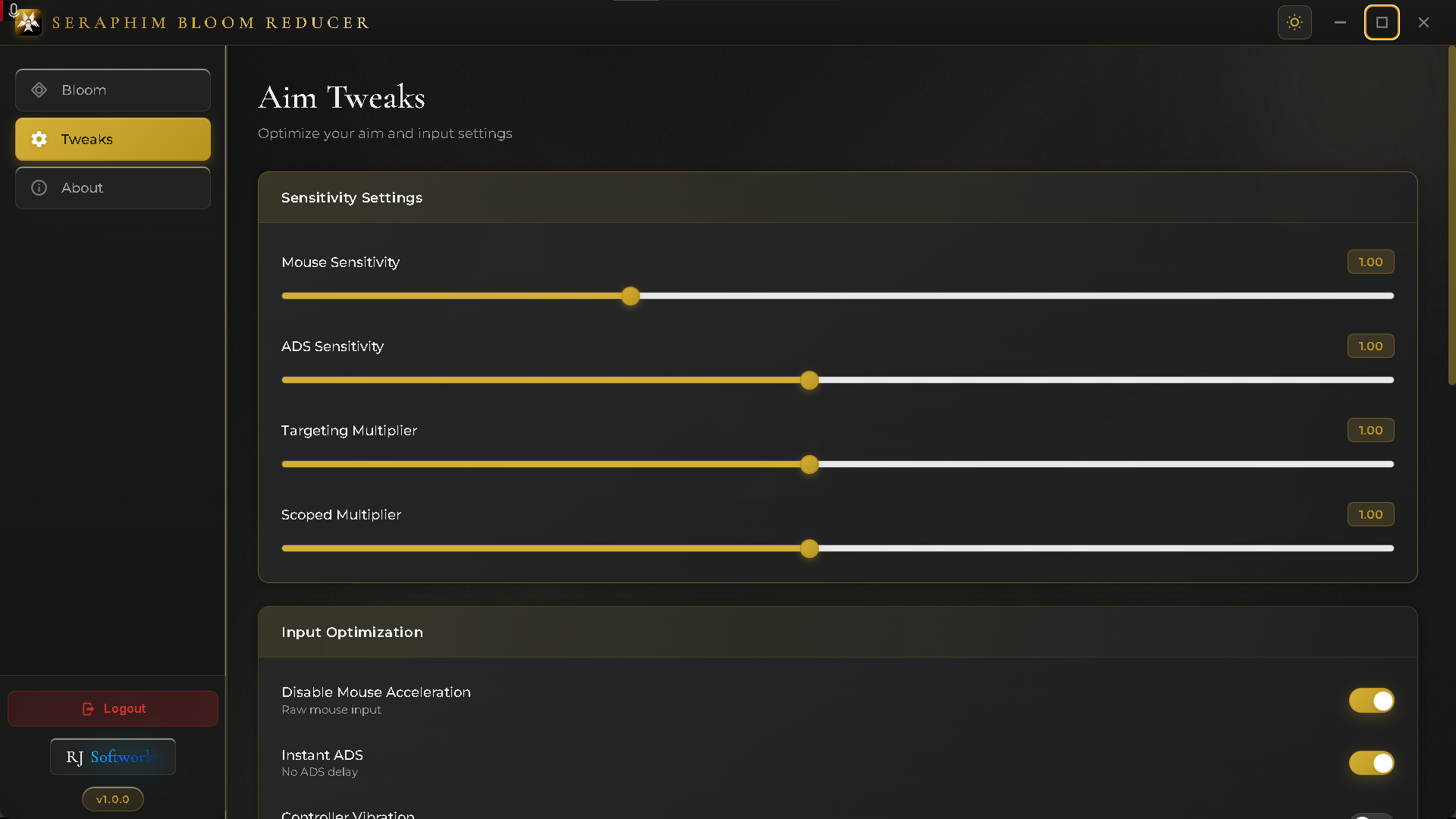 Seraphim Tweaks | Professional PC Optimization